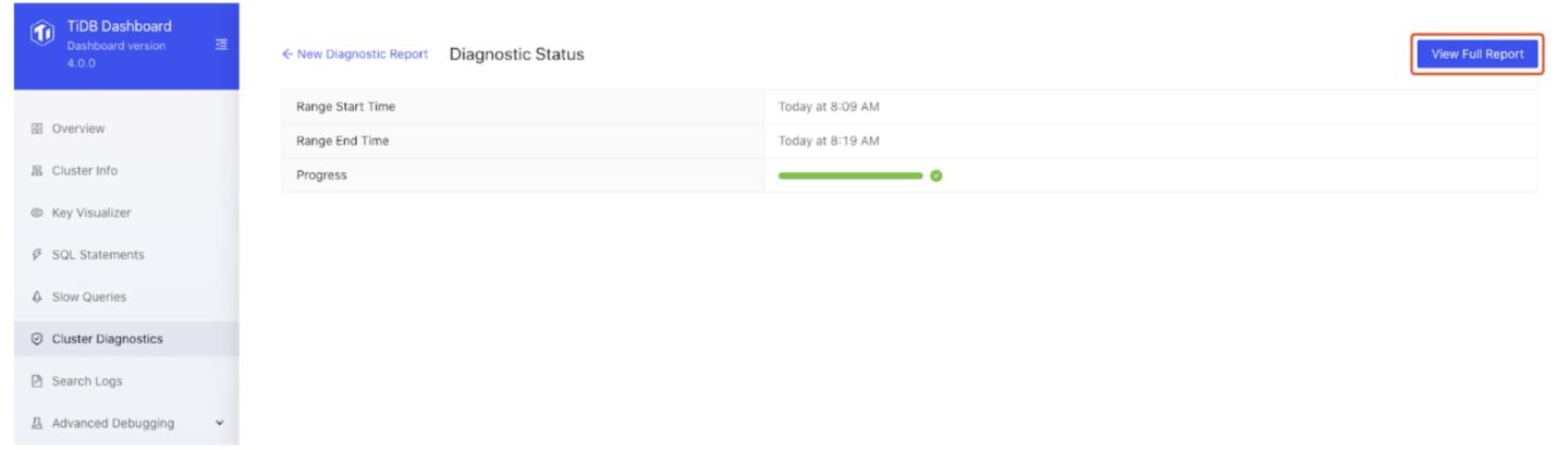 Cluster Diagnostics Troubleshoot Cluster Issues Using Only Sql Queries Pingcap