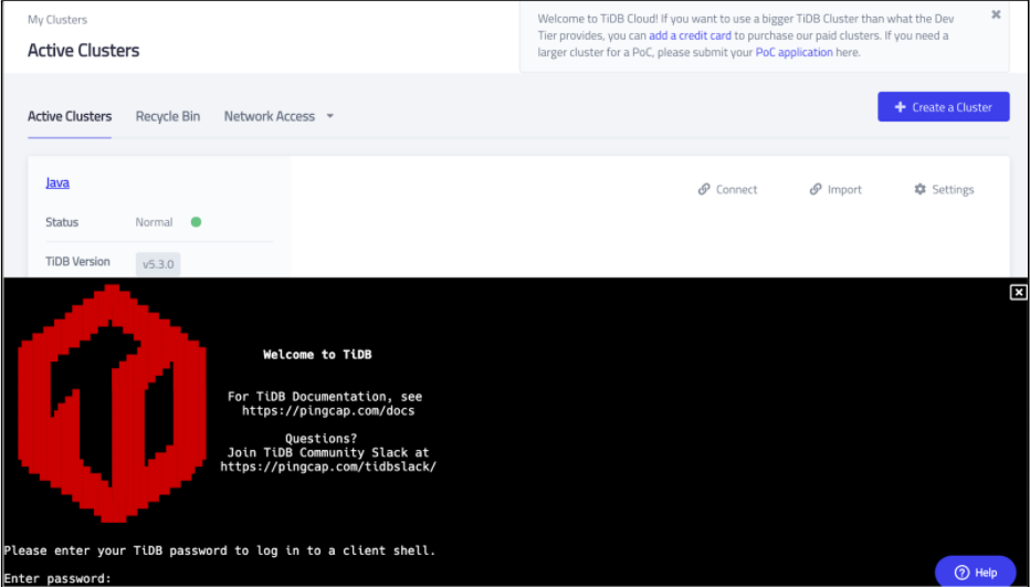 Use TiDB Cloud as the Database for Your Java Application | TiDB