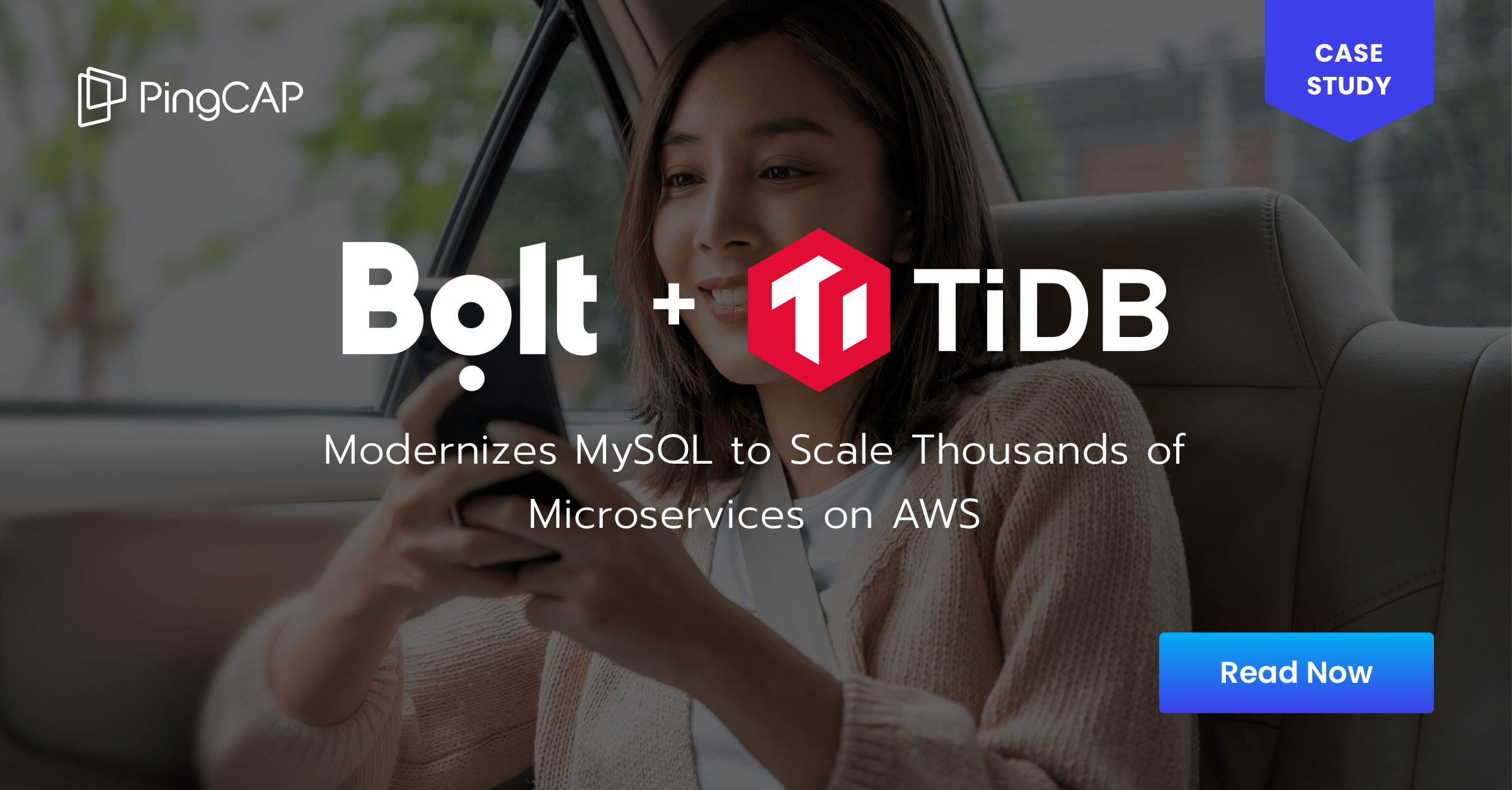 Modernizing MySQL: Bolt Scales 1000s of Microservices with TiDB