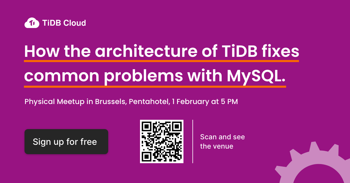 How The Architecture Of Tidb Fixes Common Problems With Mysql 5001