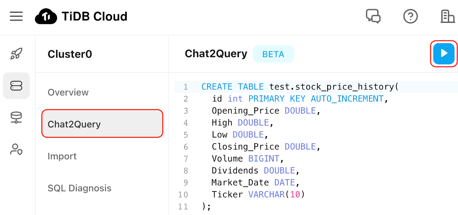 Building an Interactive Web App with TiDB Cloud and Streamlit | TiDB