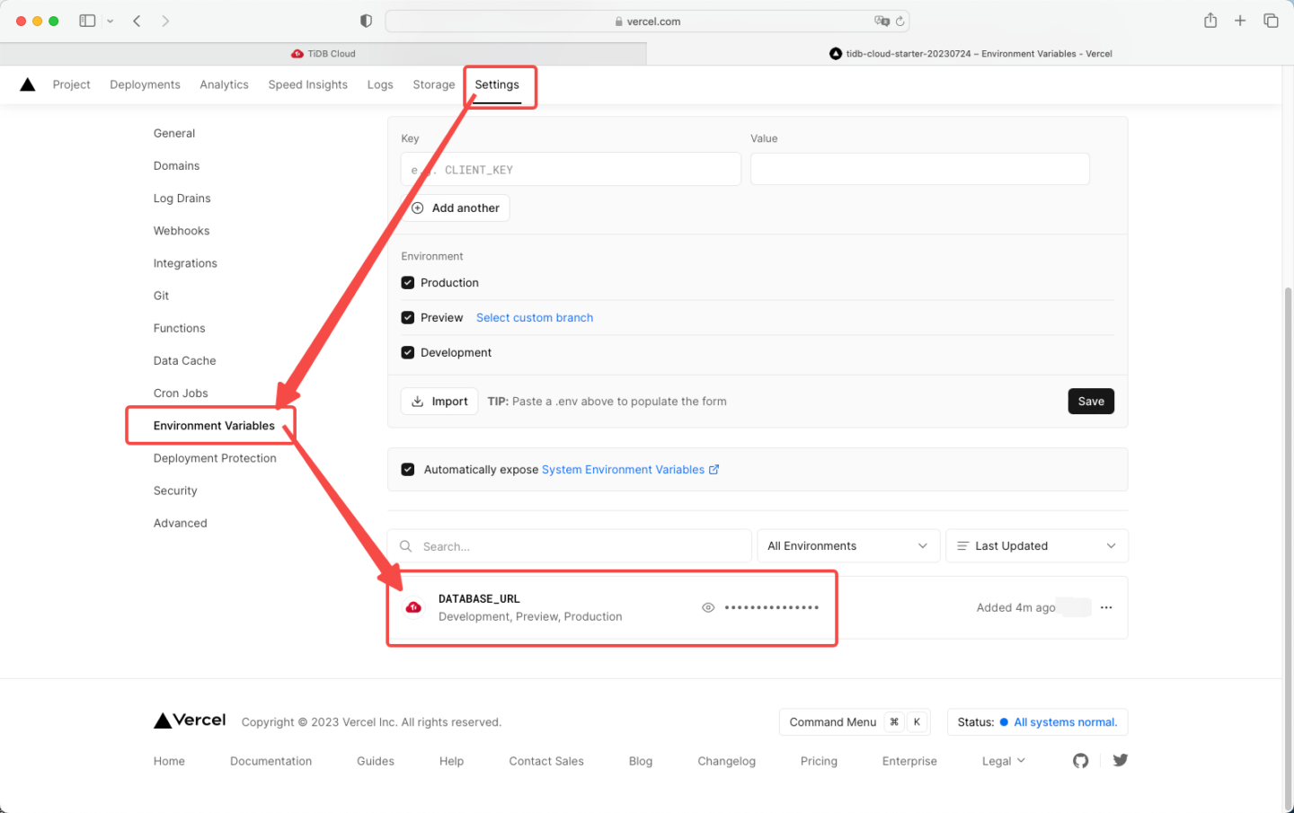 Using TiDB Serverless and Vercel to Streamline App Development | PingCAP