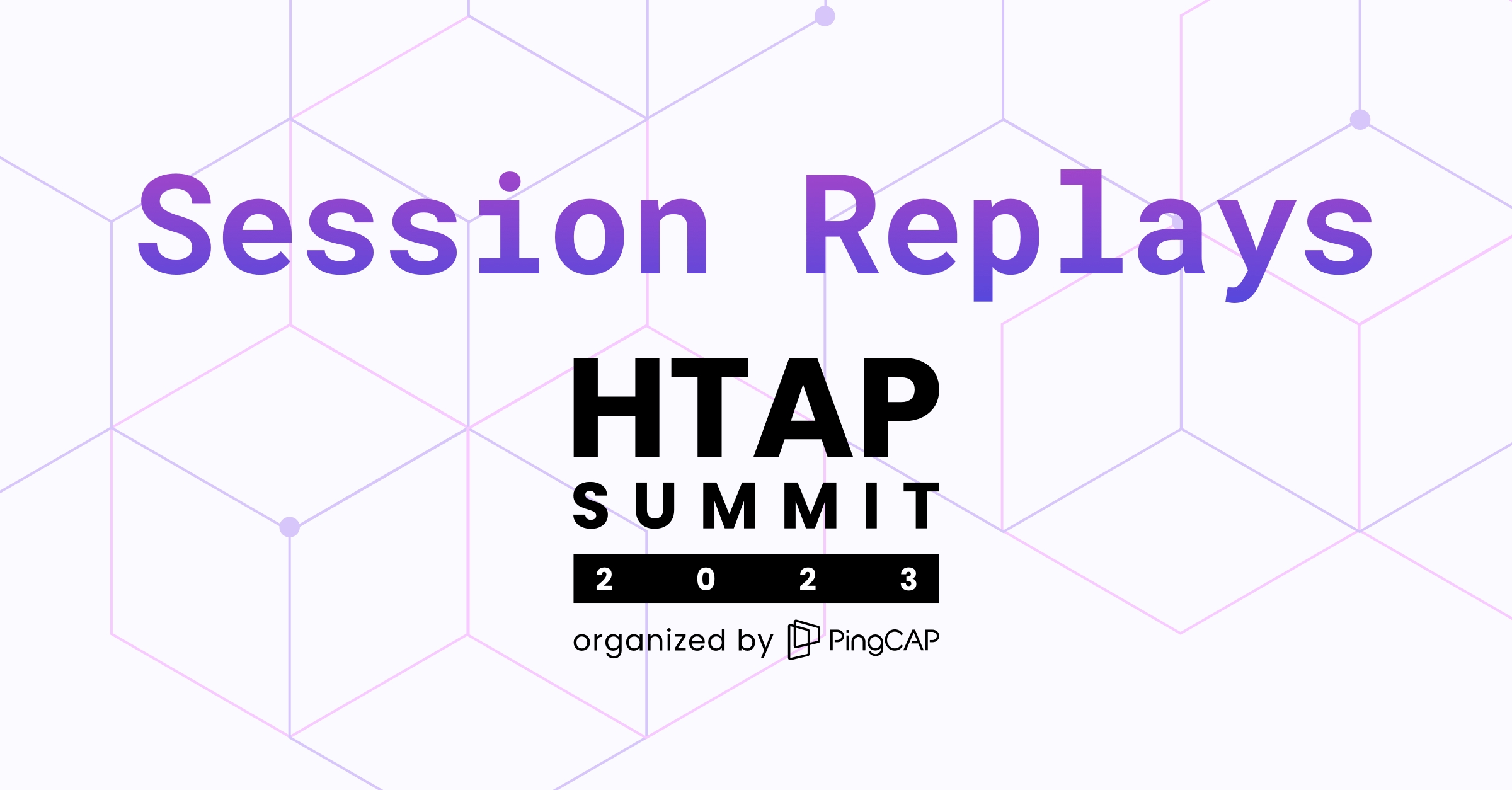HTAP Summit 2023: September 20-21 in Mountain View, CA!