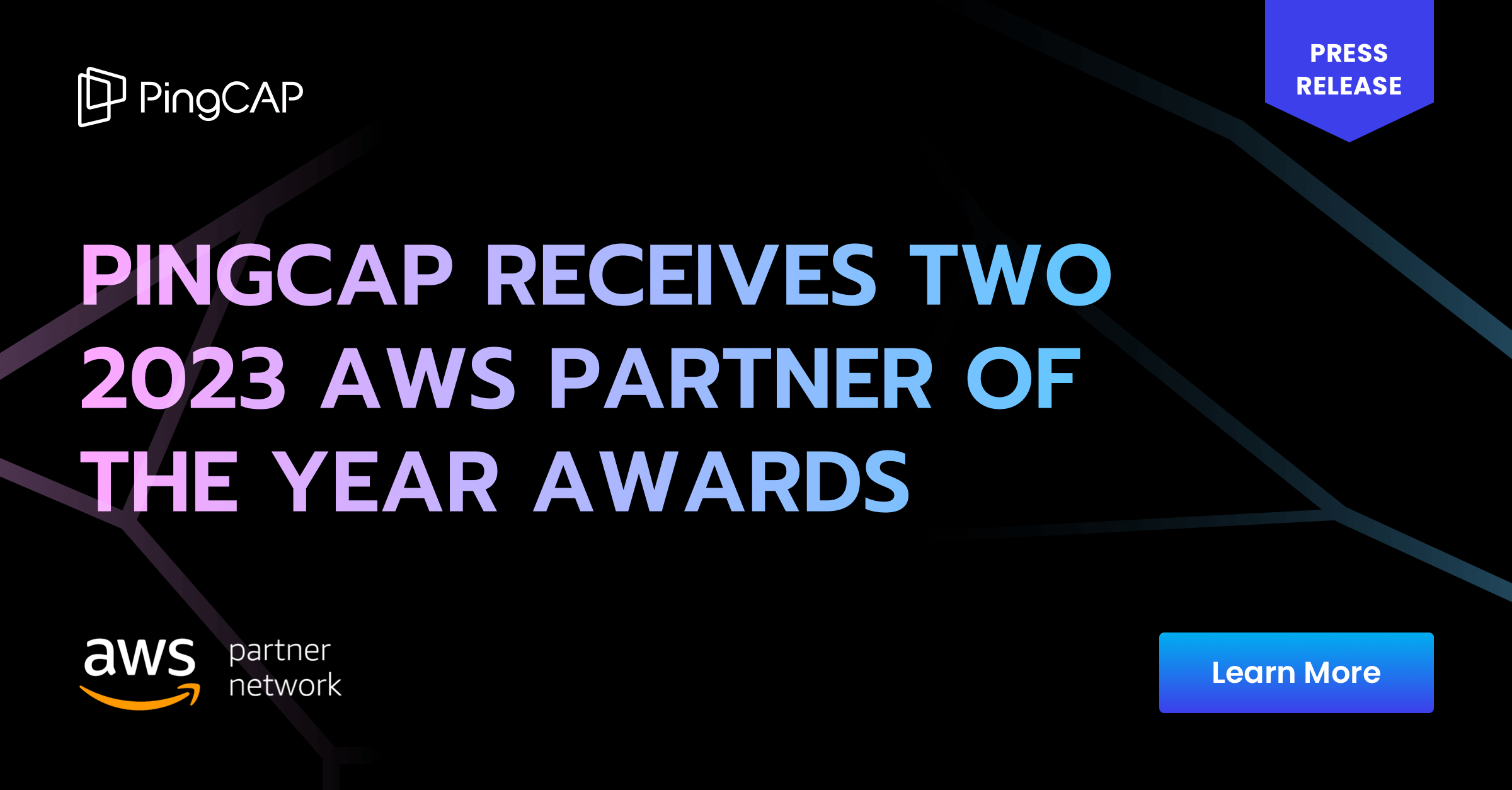 PingCAP Receives 2023 AWS ISV & Marketplace Partner Awards