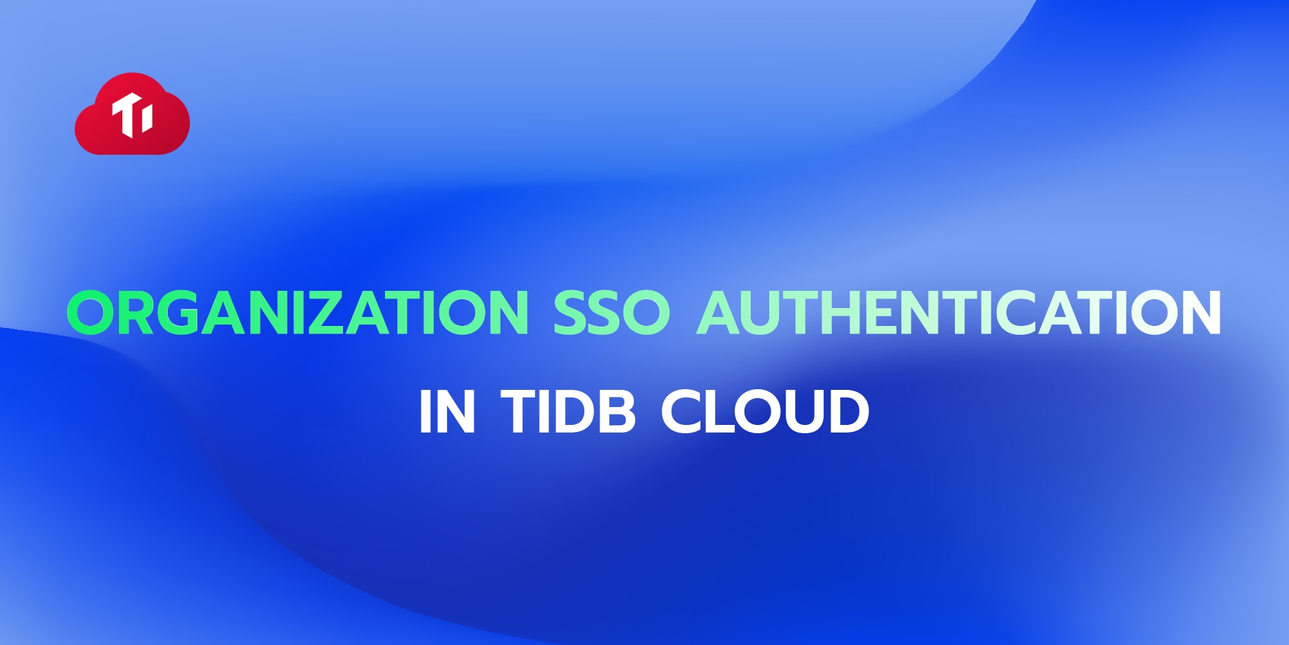 Organization SSO Authentication in TiDB Cloud