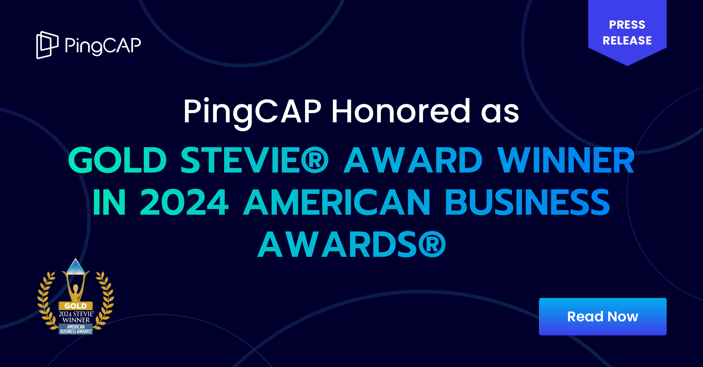 PingCAP Honored as 2024 Gold Stevie® Award Winner