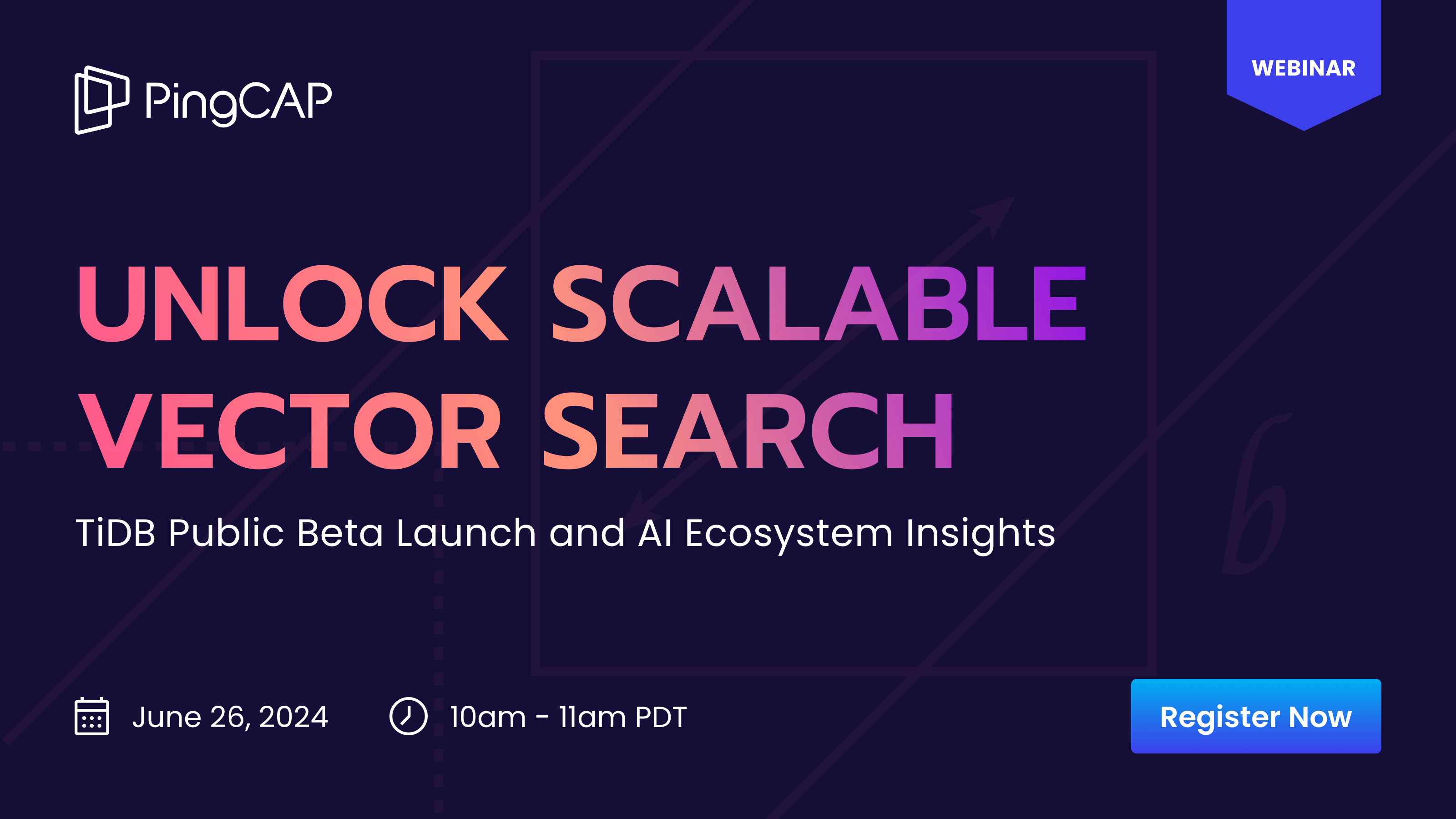 TiDB Vector Search Public Beta Launch and AI Ecosystem Insights | PingCAP