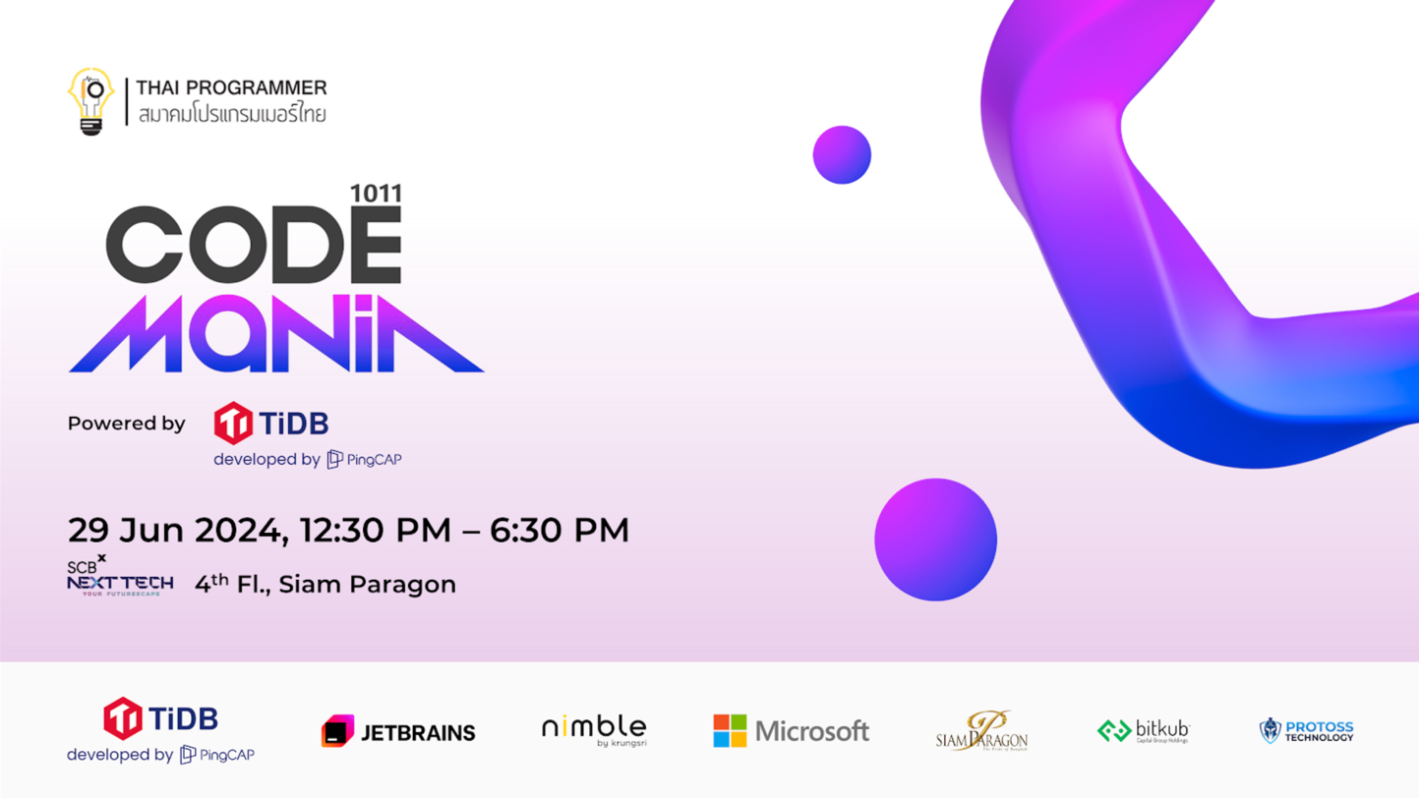 Unlock the New Horizons of AI with TiDB at 2024 Code Mania