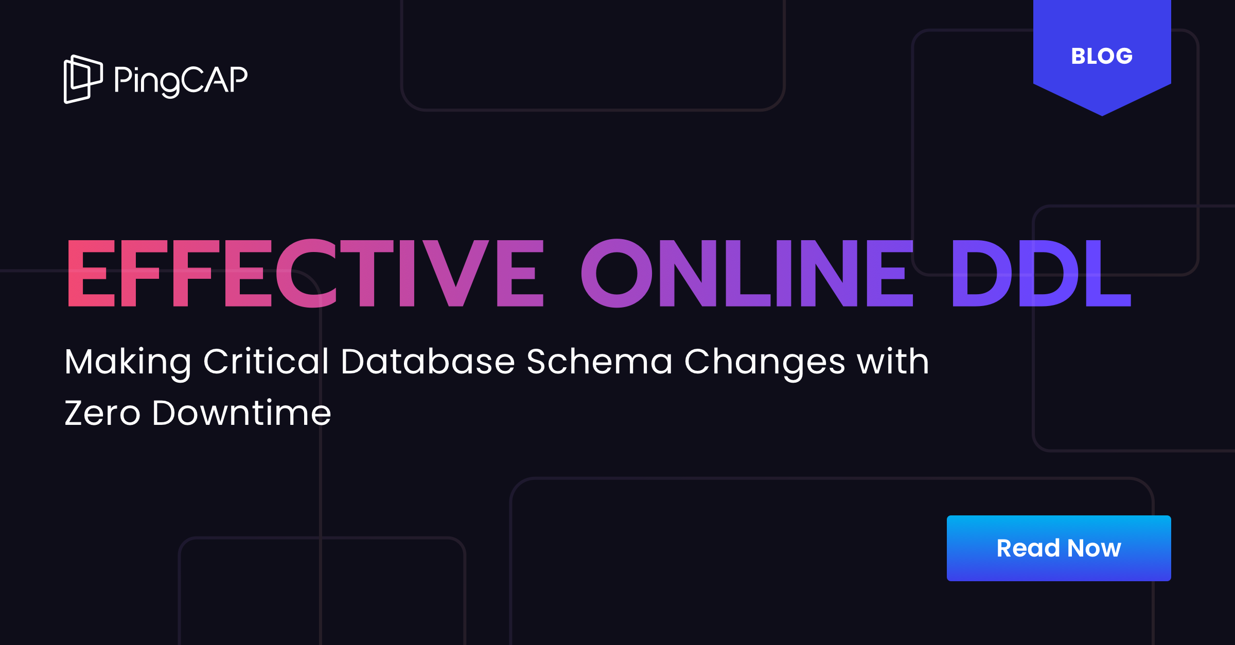 MySQL Online DDL: Zero-Downtime Schema Changes with TiDB
