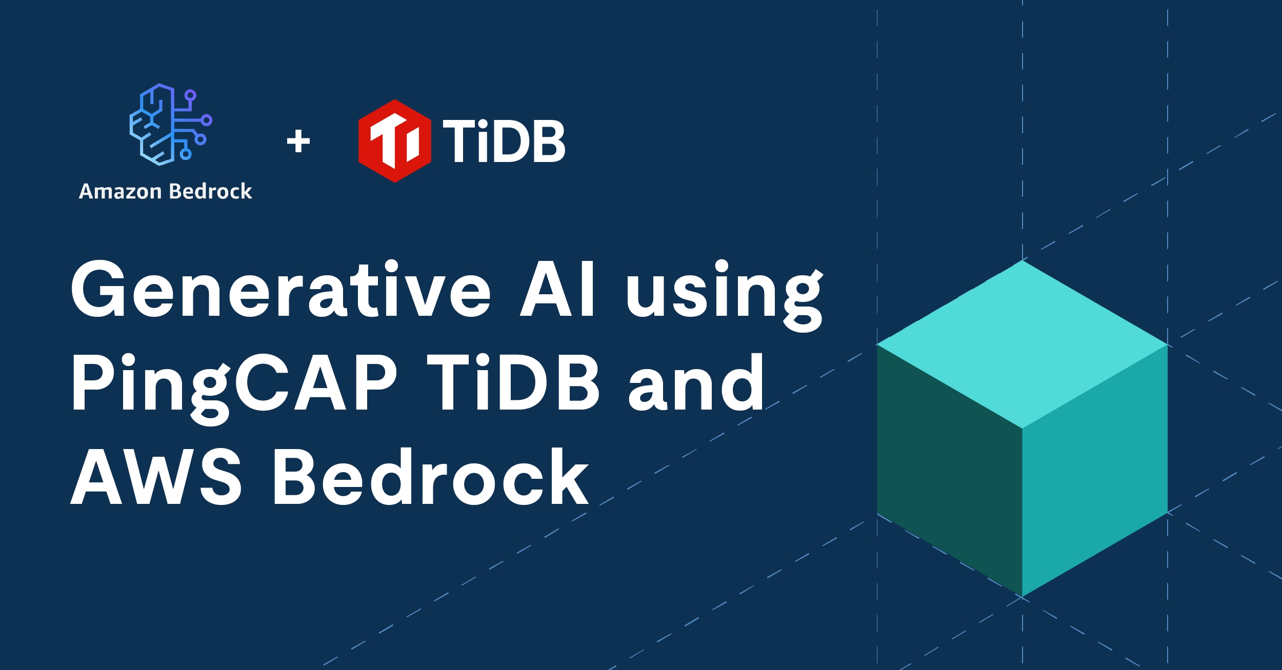 Building Generative AI Applications with TiDB and Amazon Bedrock