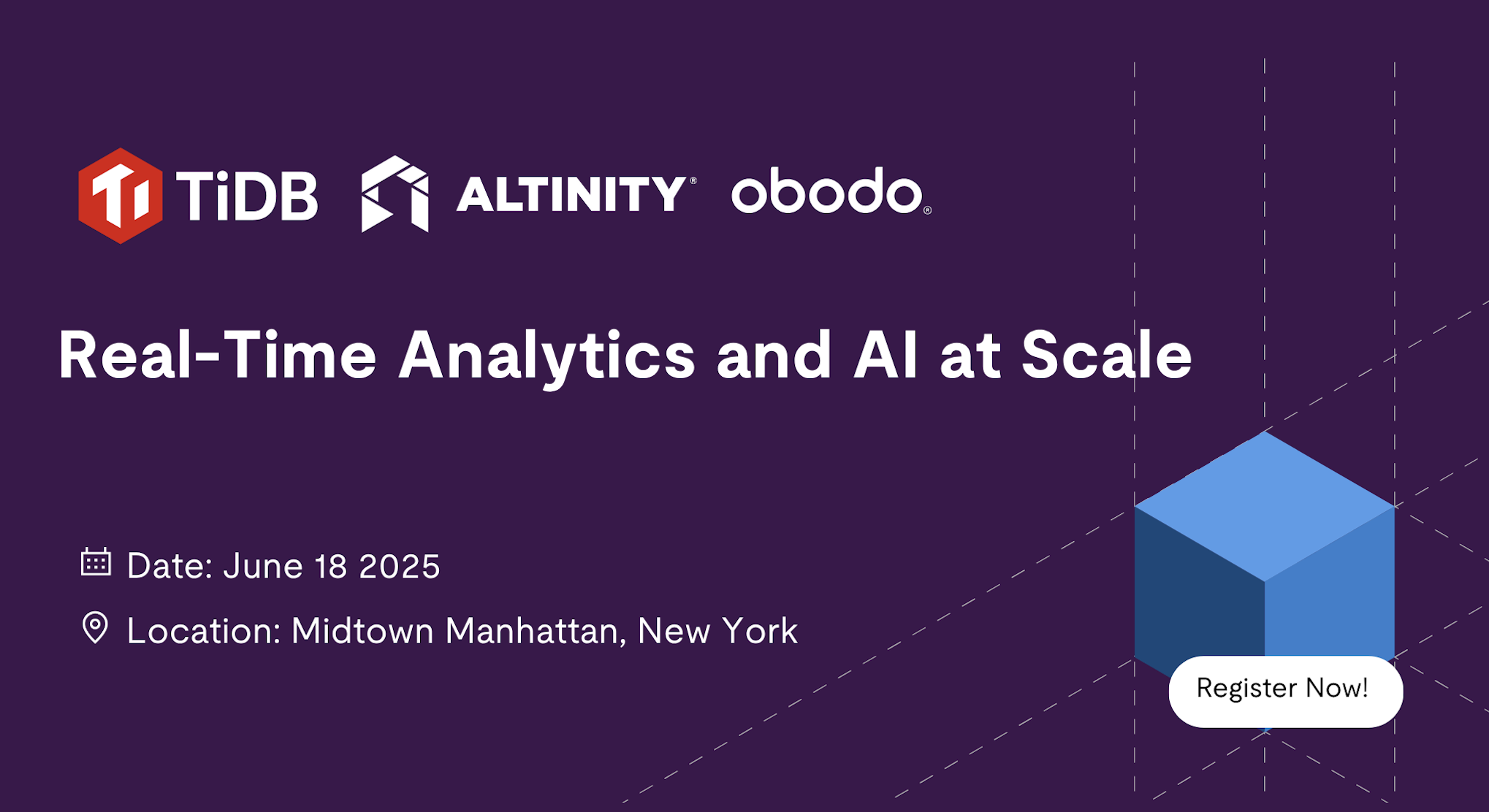 Real-Time Analytics and AI at Scale Meetup | TiDB